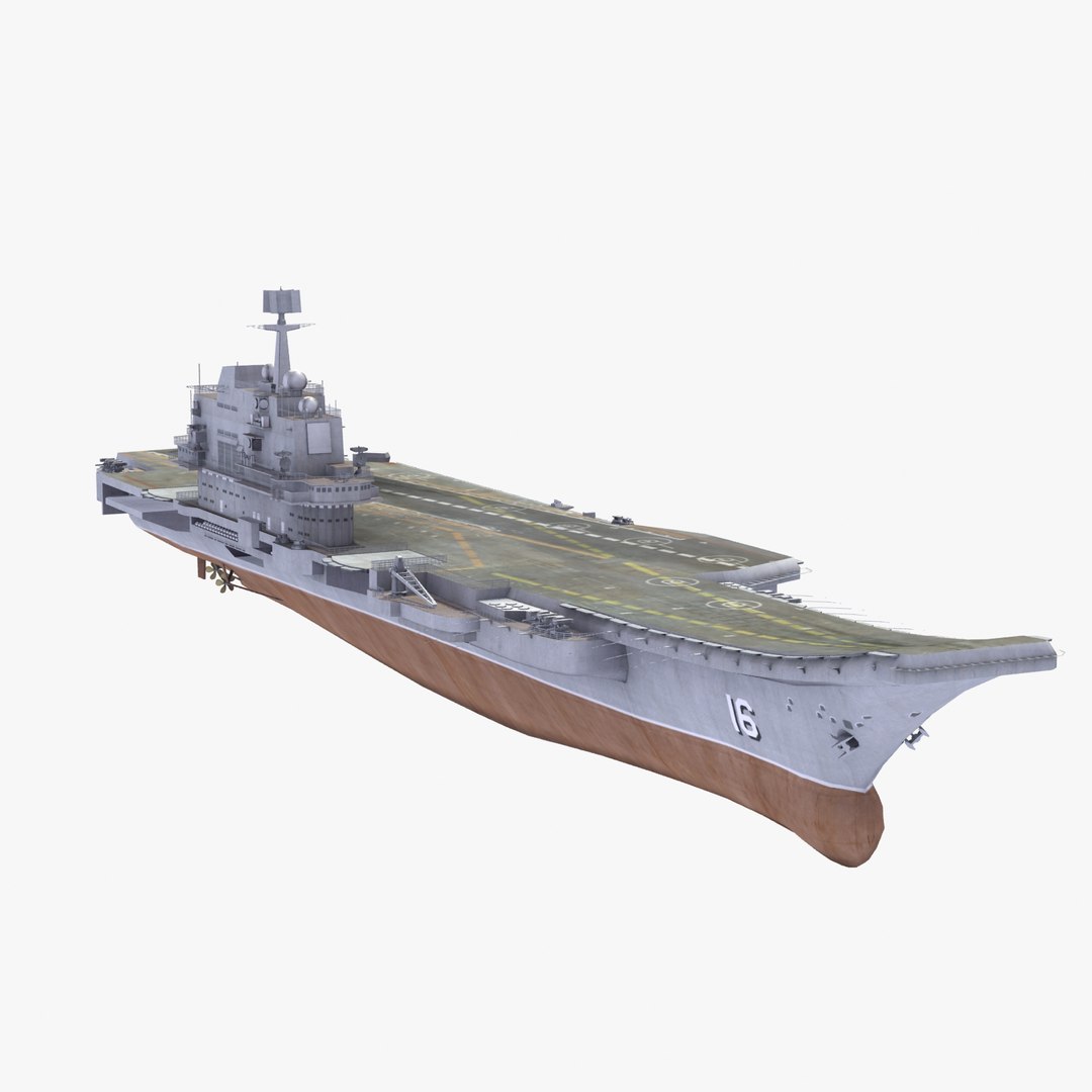 Aircraft Carrier Liaoning Cv16 3d Model