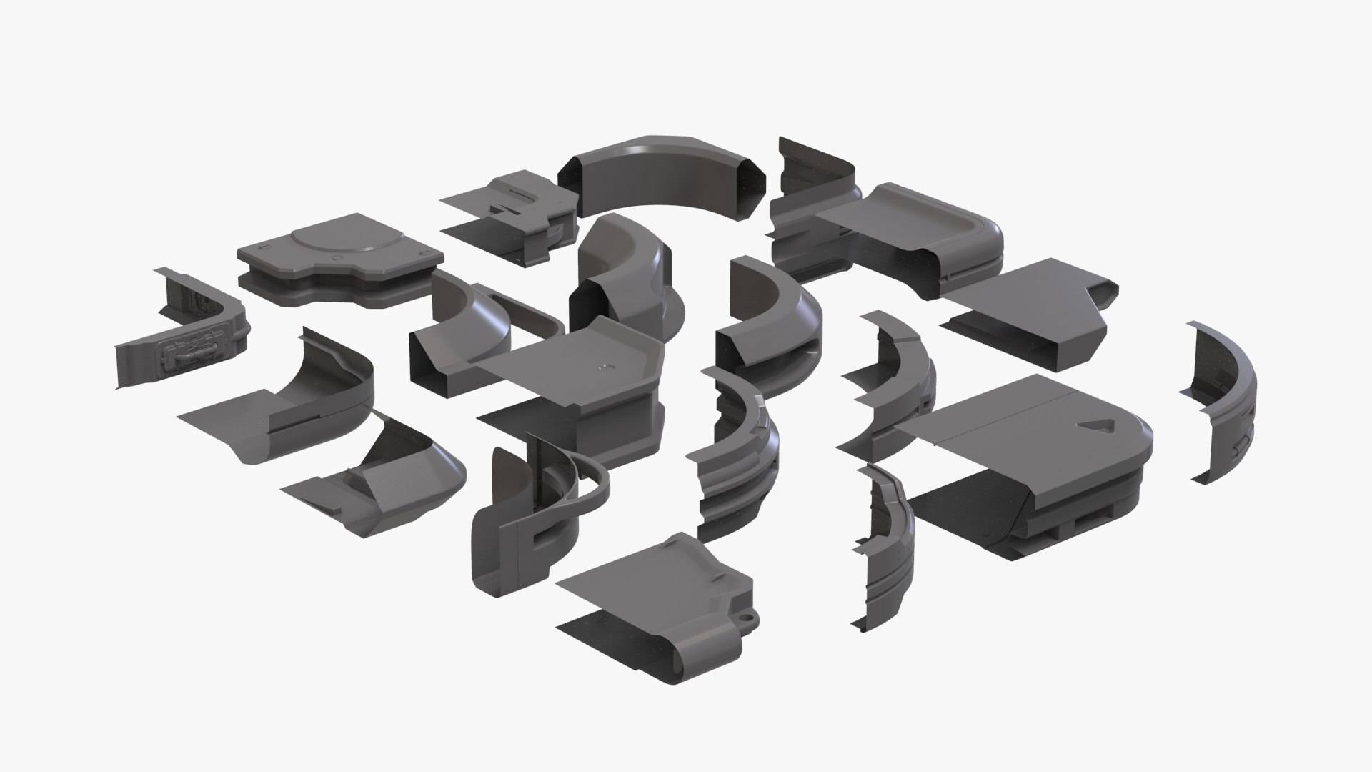 Corners Design Collection 2 Model - TurboSquid 2103539