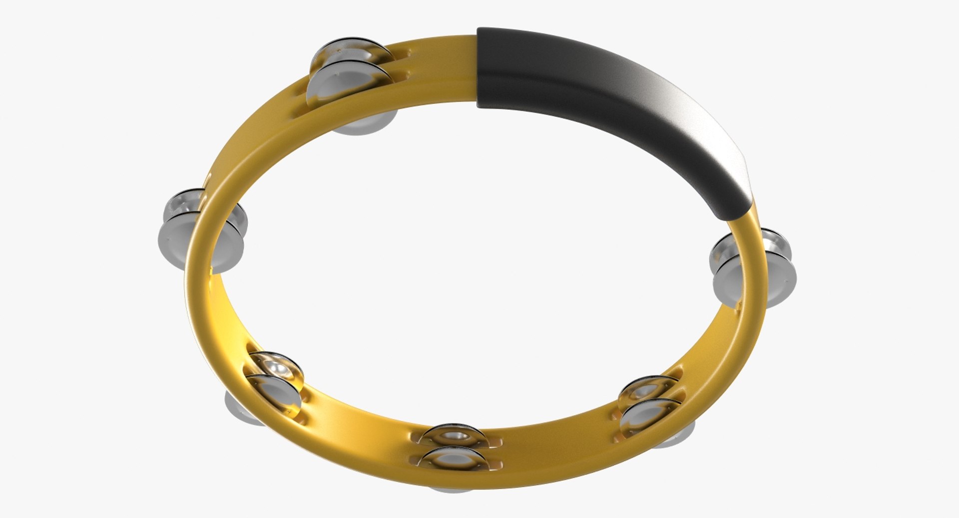 Tambourine 3D - TurboSquid 1167654