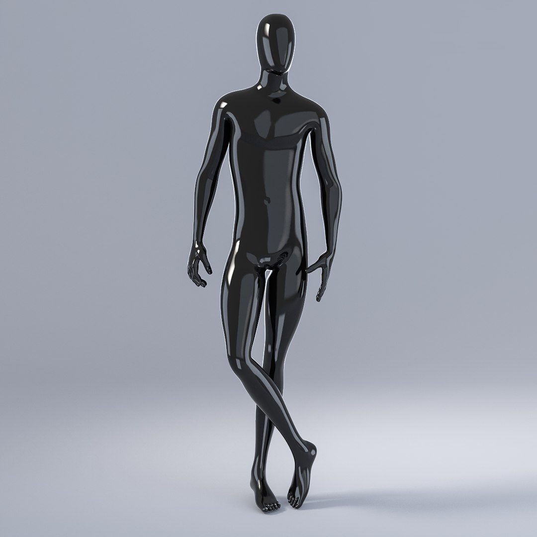 3d Model Male Mannequin