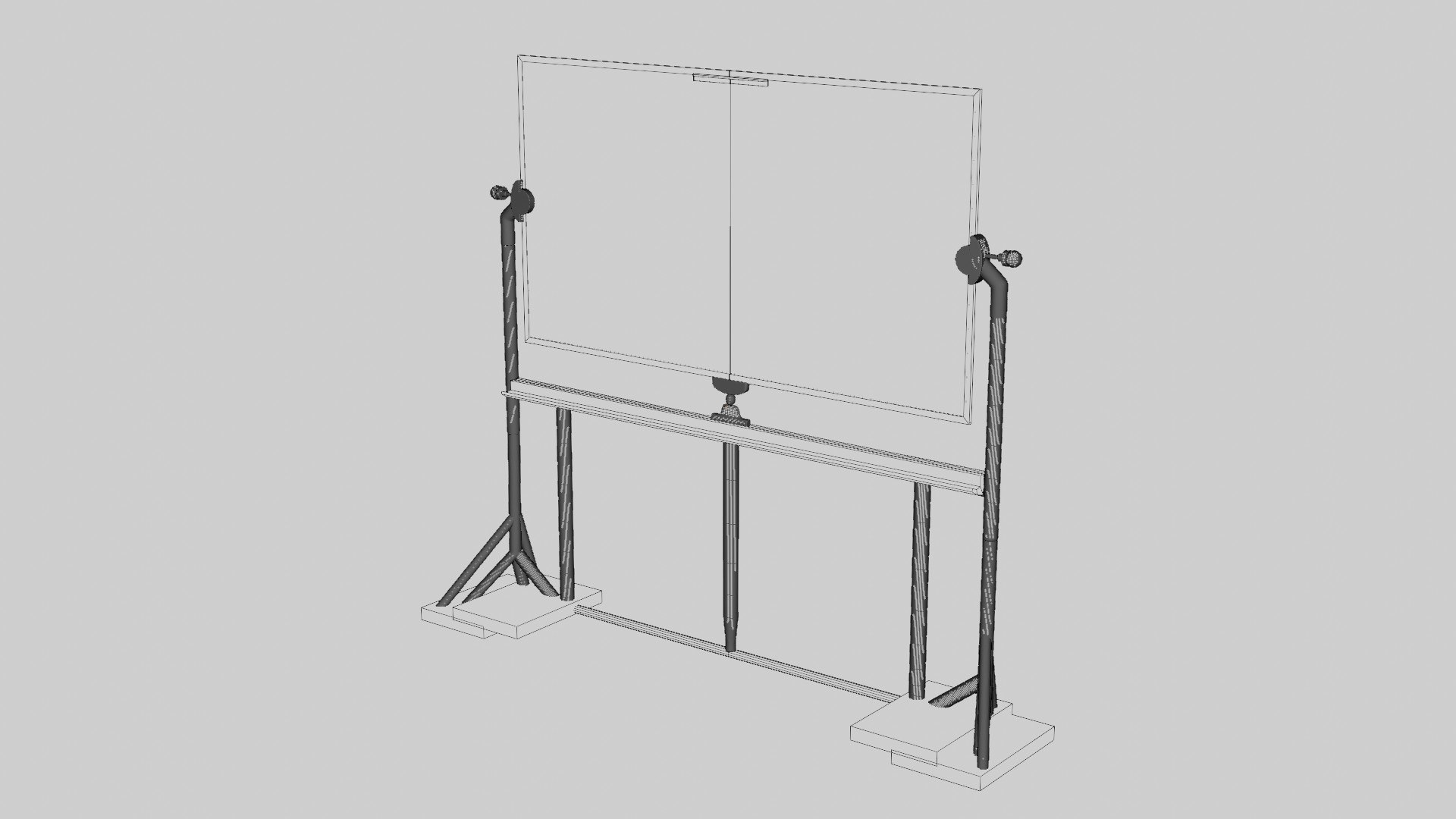 White Board Whiteboard 3D Model - TurboSquid 1803587