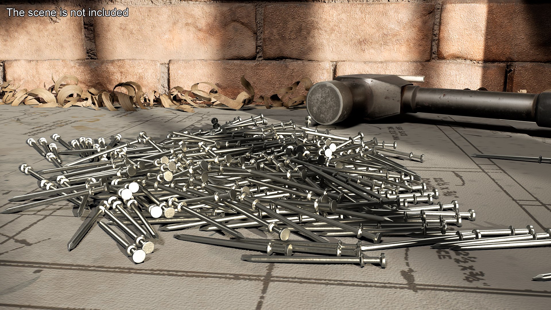 3D Model Duplex Nails - TurboSquid 2058003