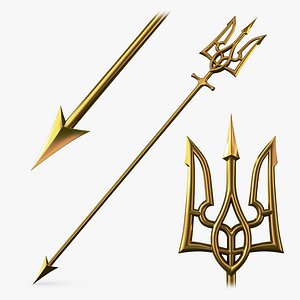 三叉戟3D模型下载| TurboSquid