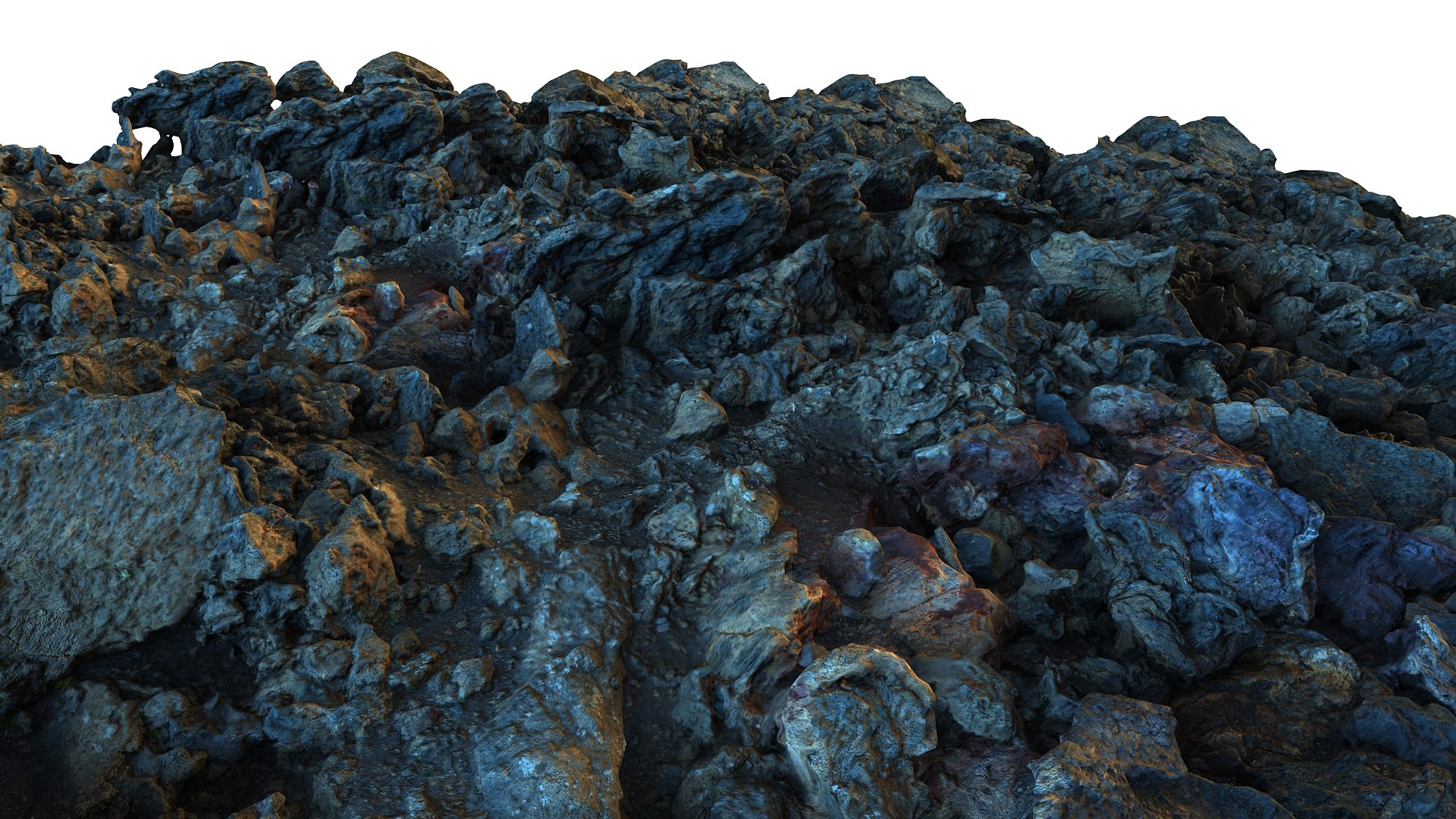 Lava Scanned 8k 3d Model