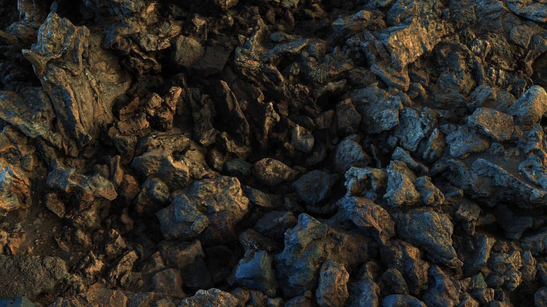 Lava Scanned 8k 3d Model