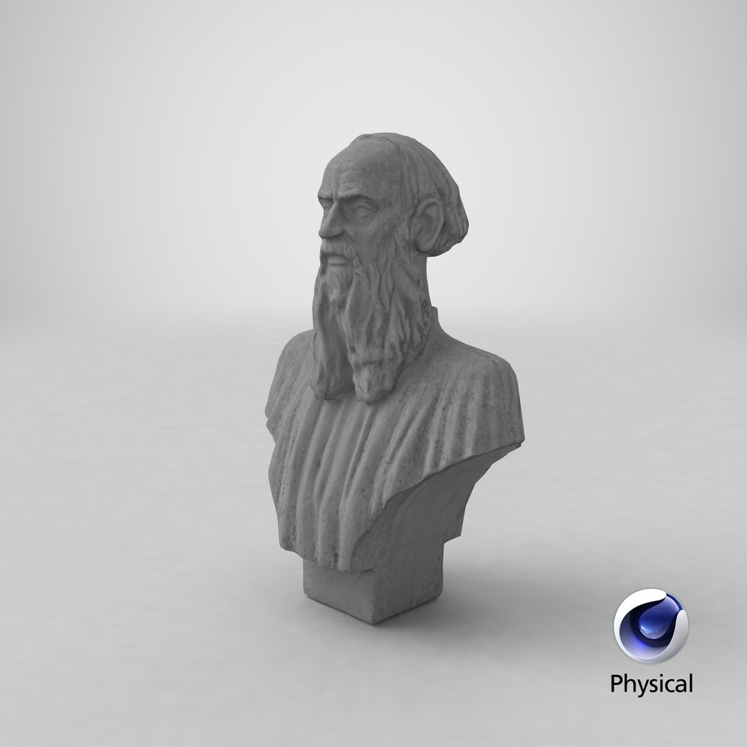 Leo Tolstoy Bust 3D model - TurboSquid 1972223