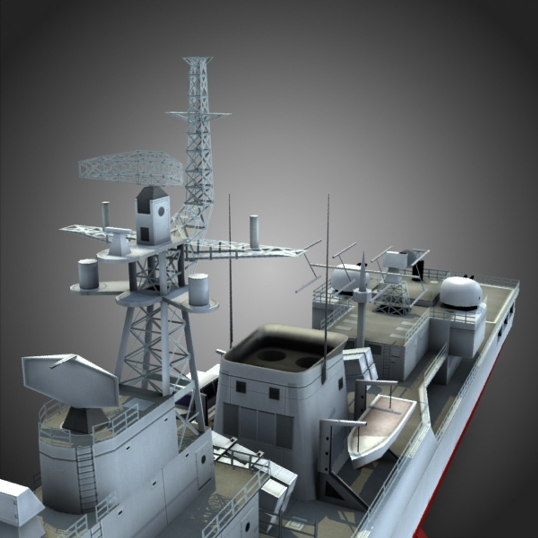 Jiangwei-ii Class Jiangwei 3d Max
