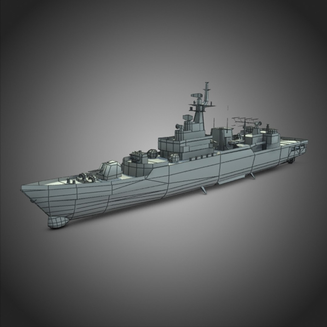 Jiangwei-ii Class Jiangwei 3d Max
