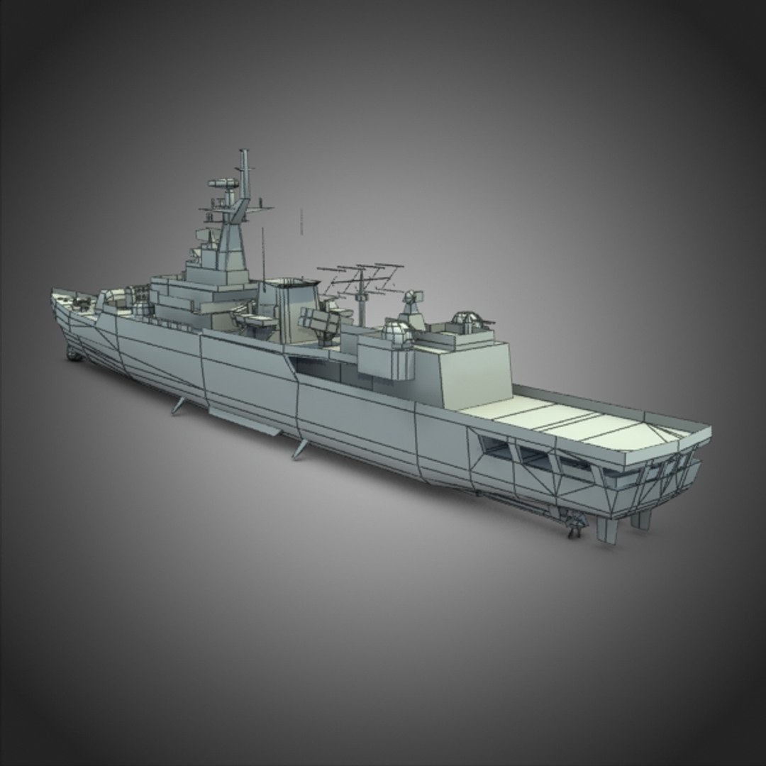 Jiangwei-ii Class Jiangwei 3d Max