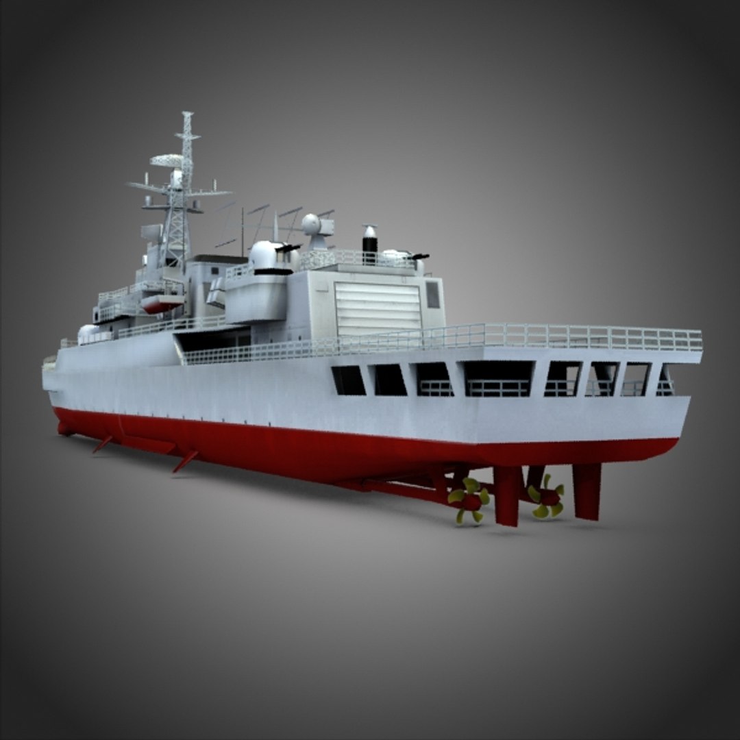 Jiangwei-ii Class Jiangwei 3d Max