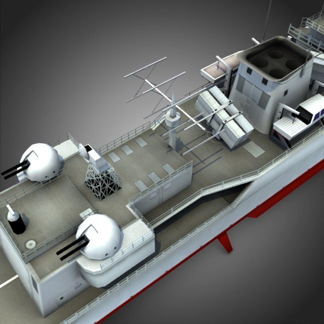 Jiangwei-ii Class Jiangwei 3d Max