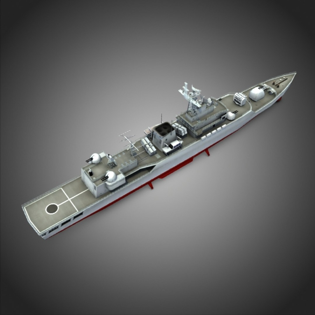 Jiangwei-ii Class Jiangwei 3d Max