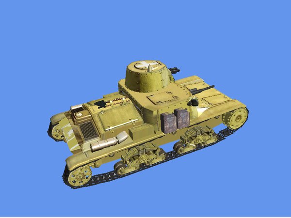 Free italian medium tank 3D model - TurboSquid 1324936