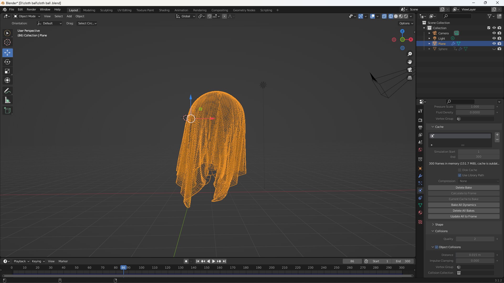 Cloth Ball Model - TurboSquid 1983326