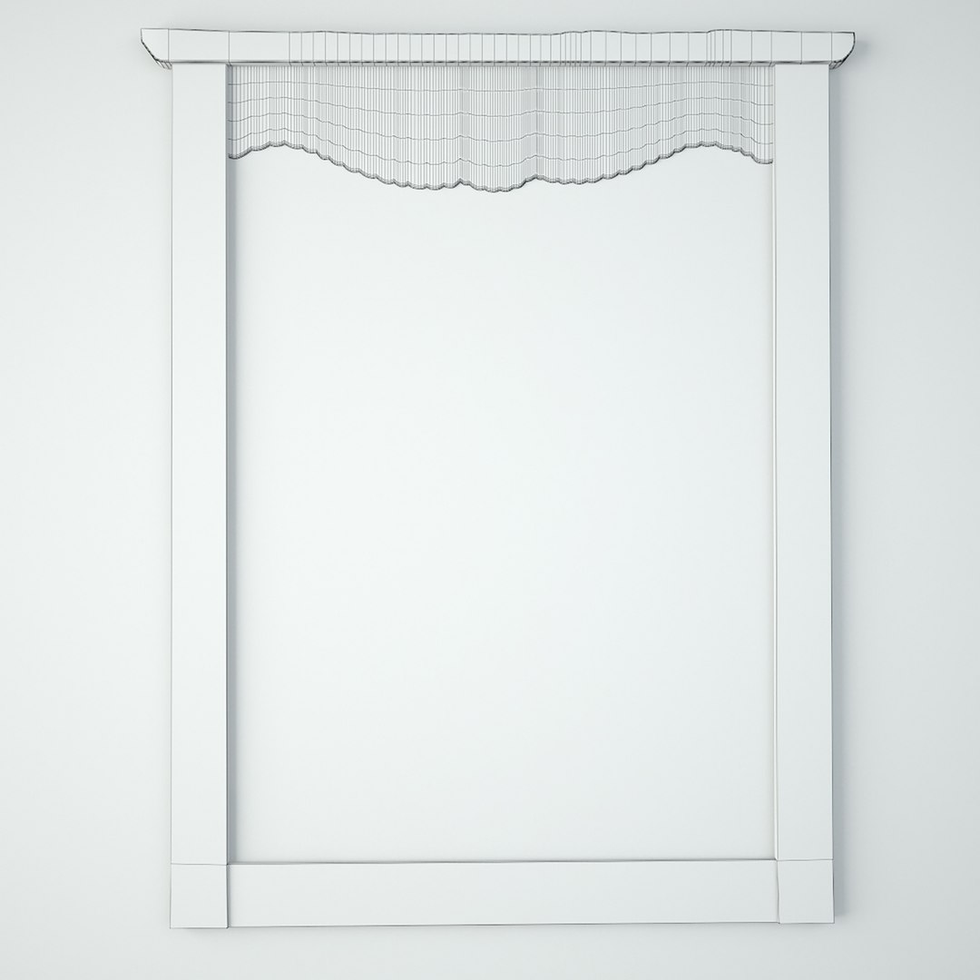 3D Model Vintage Balinese Mirror - TurboSquid 2124231