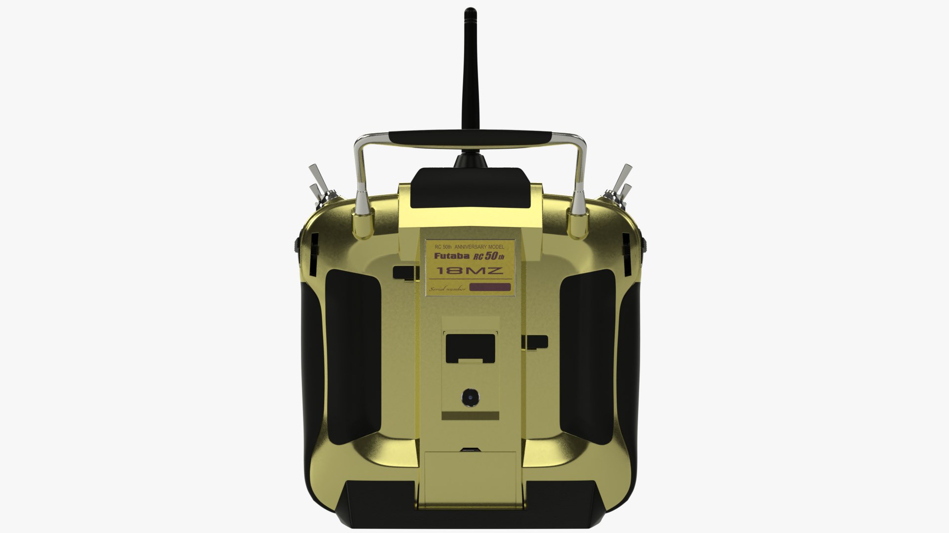 3D Control Transmitter Futaba T18mz Model - TurboSquid 1610924