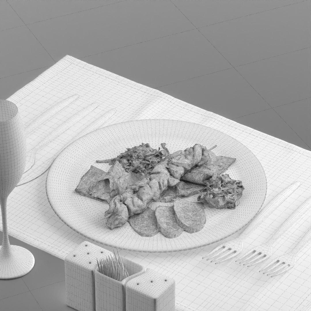 Scanned Food 3D Model - TurboSquid 1635856
