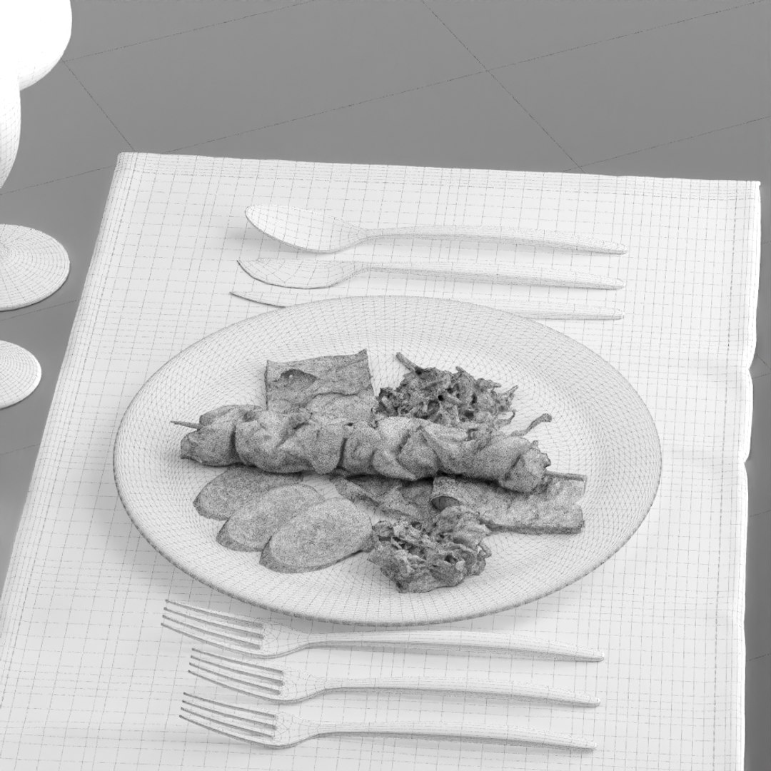 Scanned Food 3D Model - TurboSquid 1635856