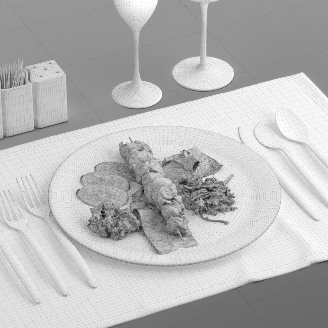 Scanned Food 3D Model - TurboSquid 1635856