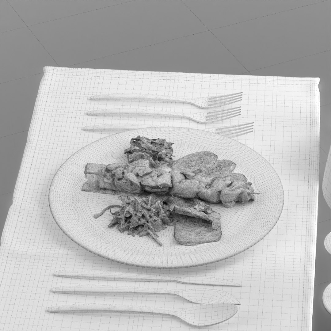 Scanned Food 3D Model - TurboSquid 1635856