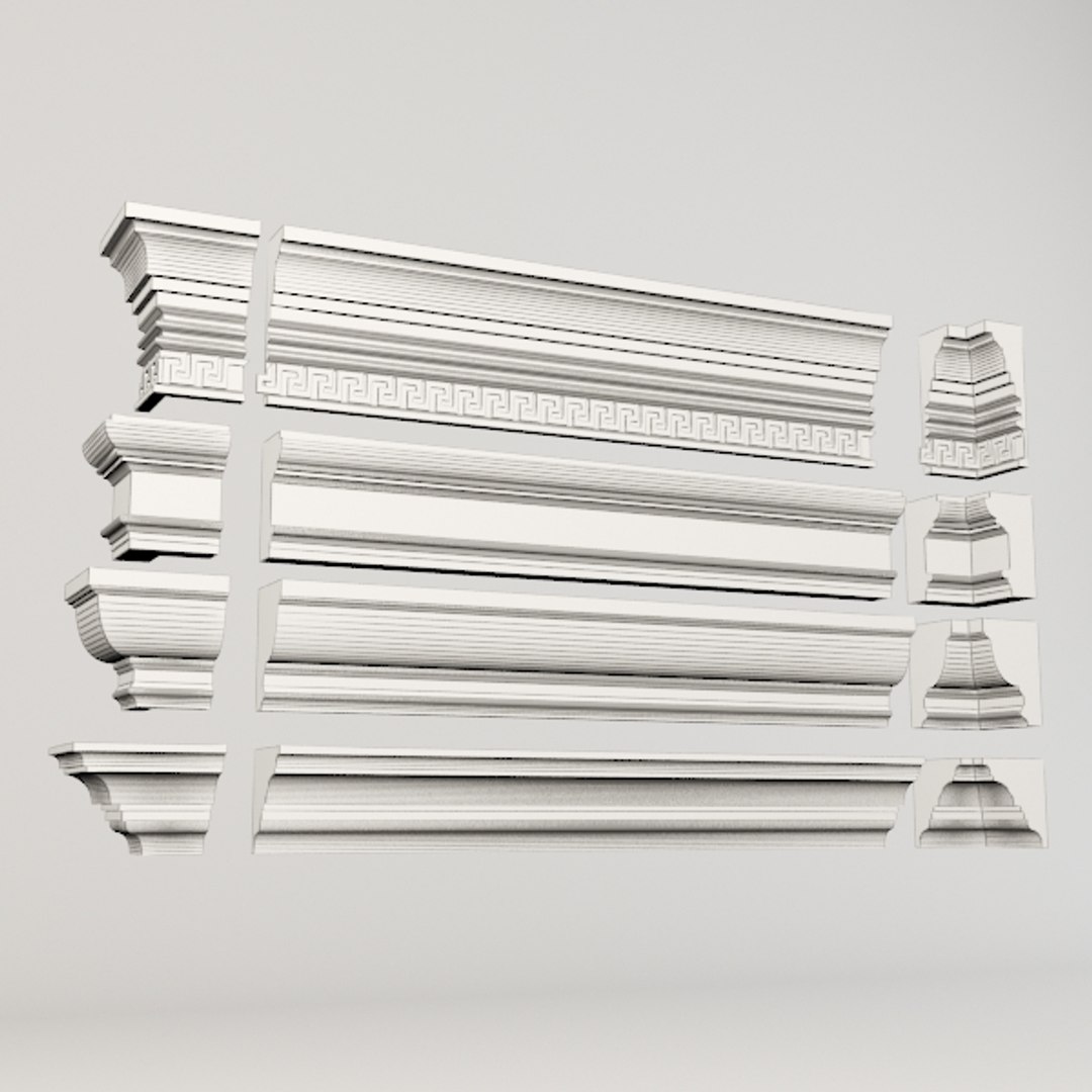 3d Cornice Model