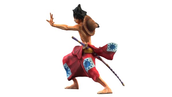 Luffy Figure Scan model 3D model - TurboSquid 1846219