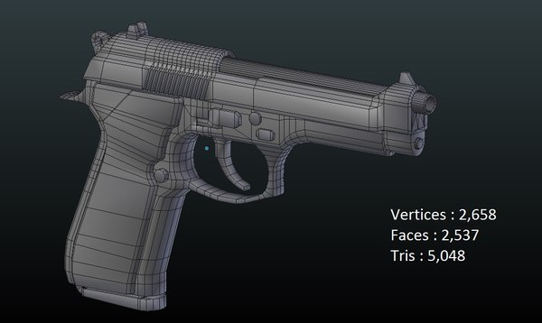 Free Blender Gun Models | TurboSquid
