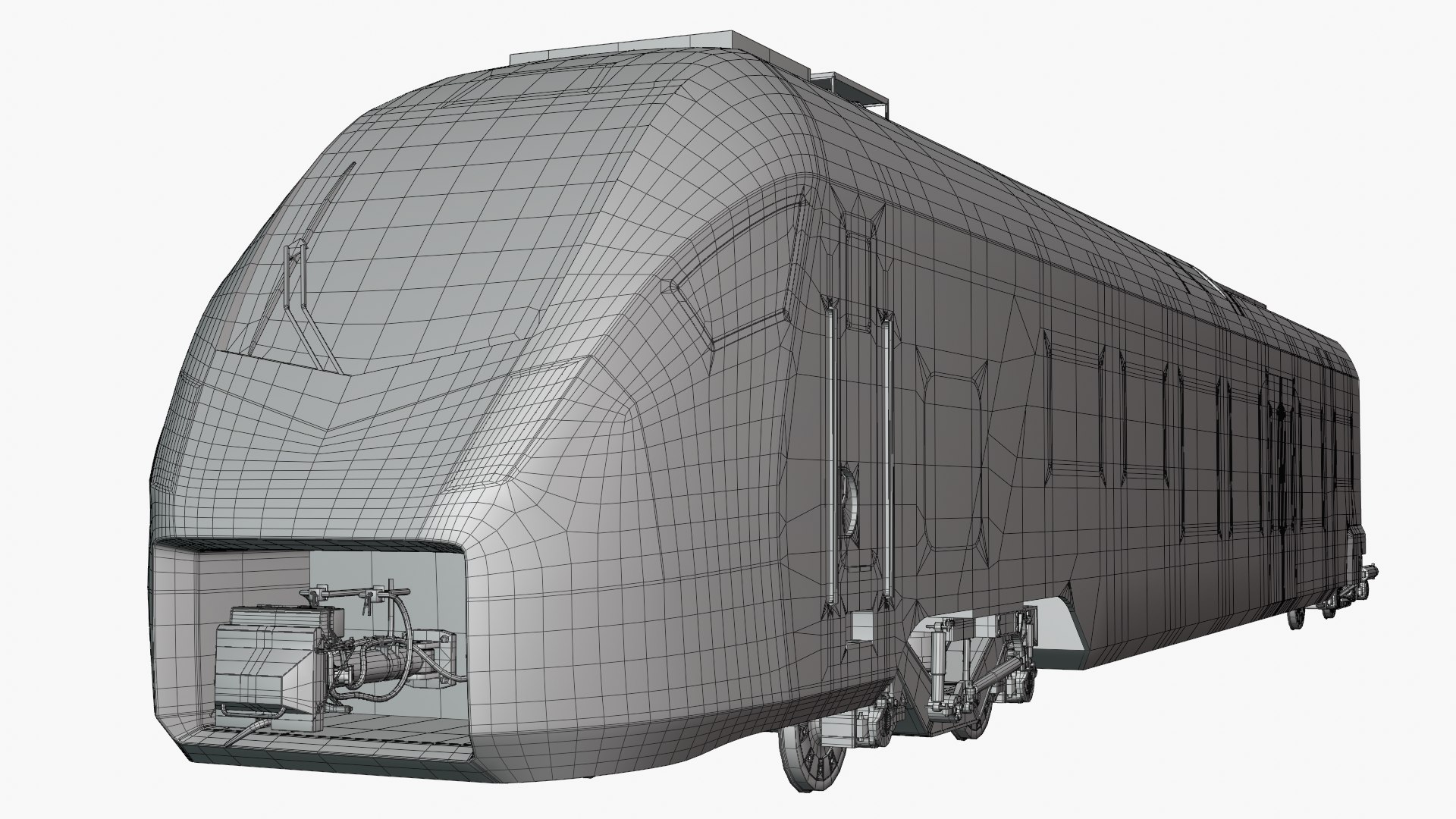 3D Model Passenger Trains Collection - TurboSquid 1796205