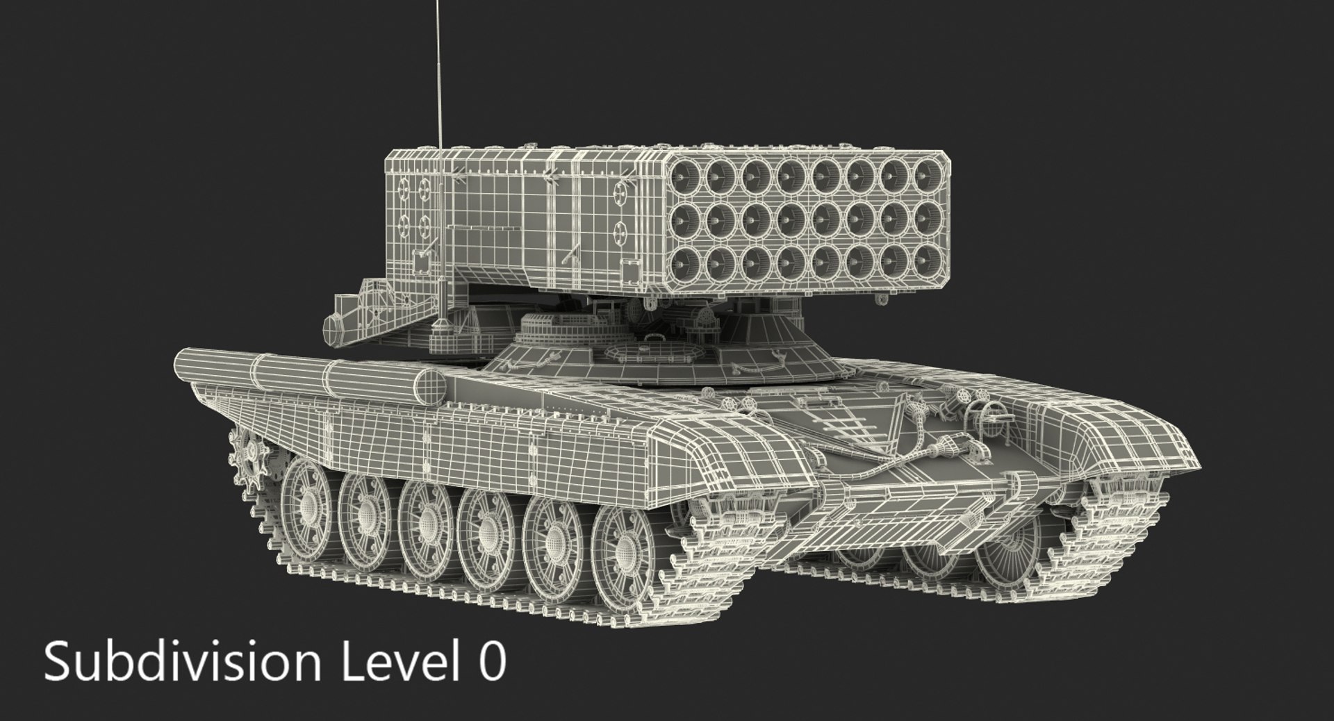 heavy throwing tos-1a desert 3d max
