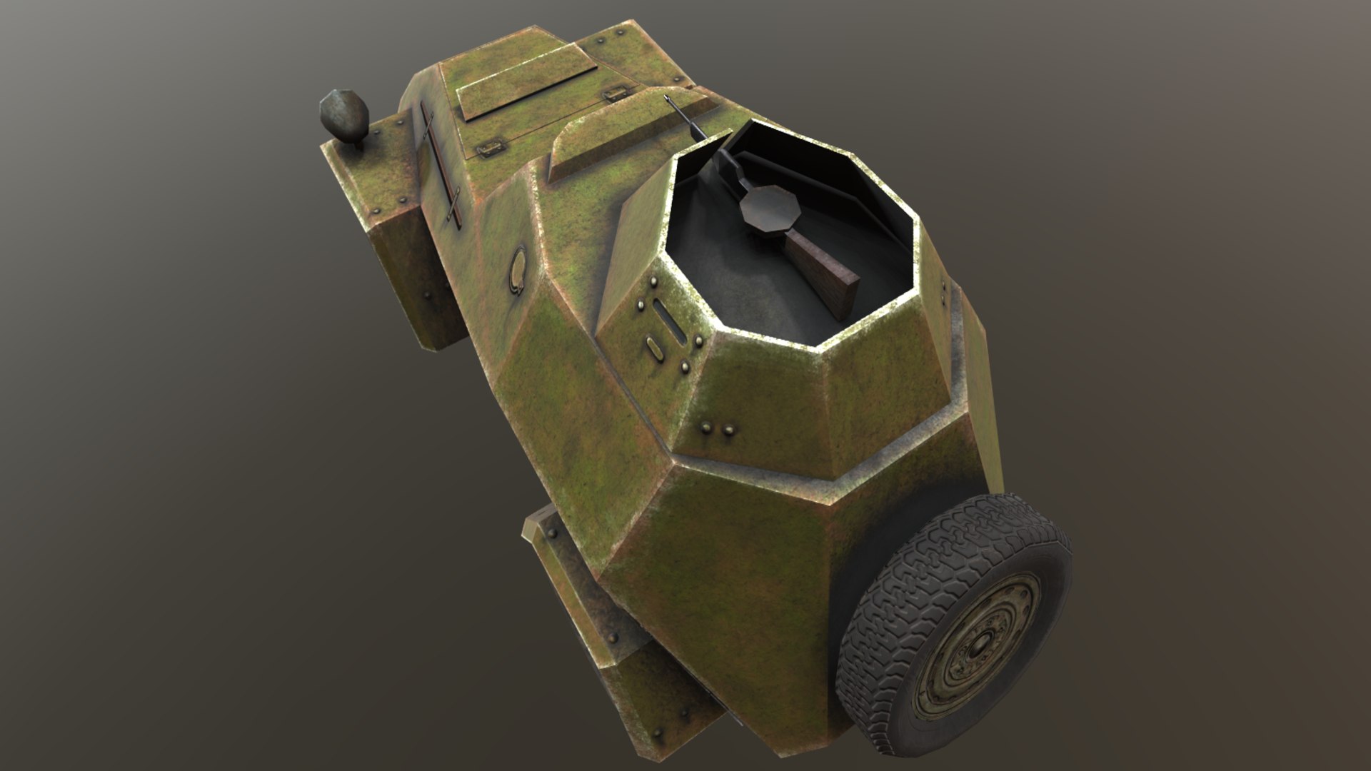 BA-64 3D - TurboSquid 1844505