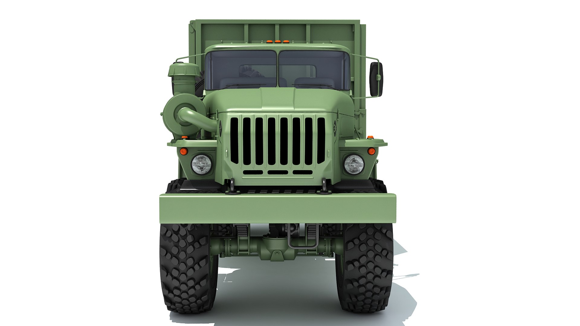 URAL Military Truck Off Road 6x6 3D model - TurboSquid 2157895