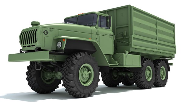 modelo 3d Camión militar URAL todoterreno 6x6 - TurboSquid 2157895
