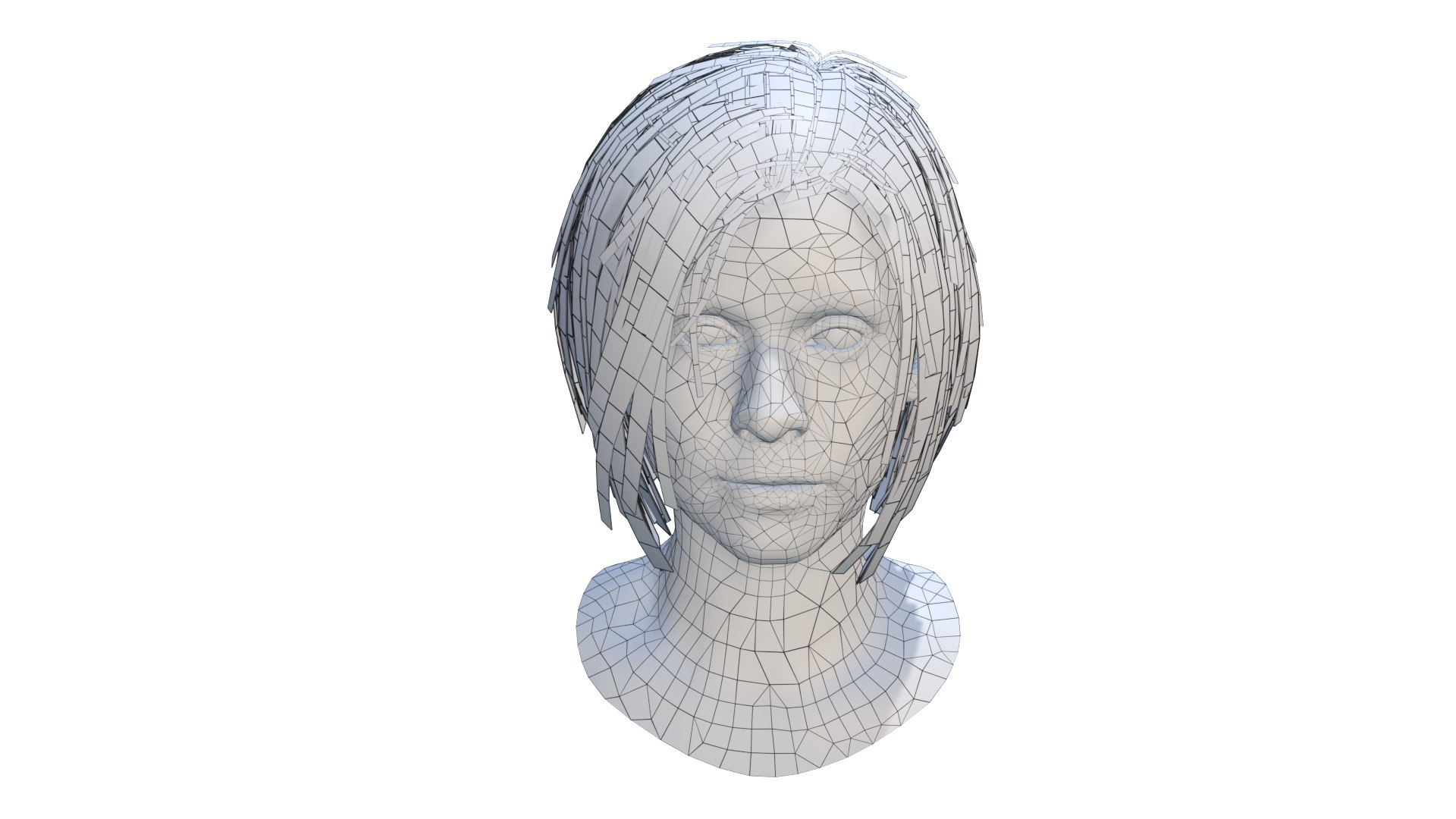 Women Head Model - TurboSquid 2377556