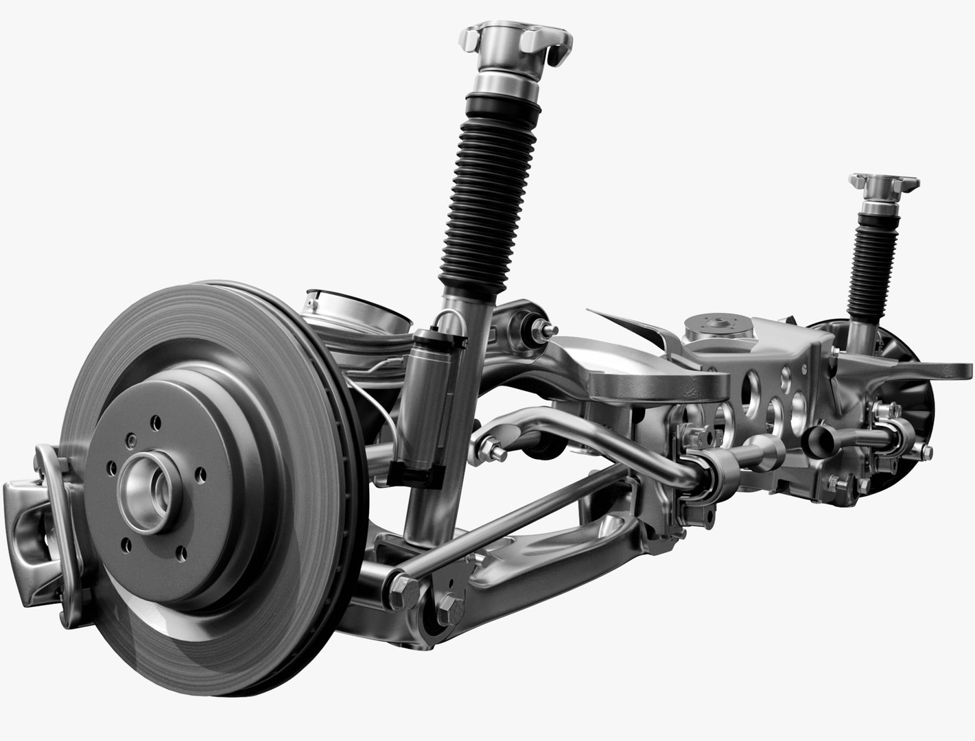 SUV Back Suspension 3D Model - TurboSquid 2175473