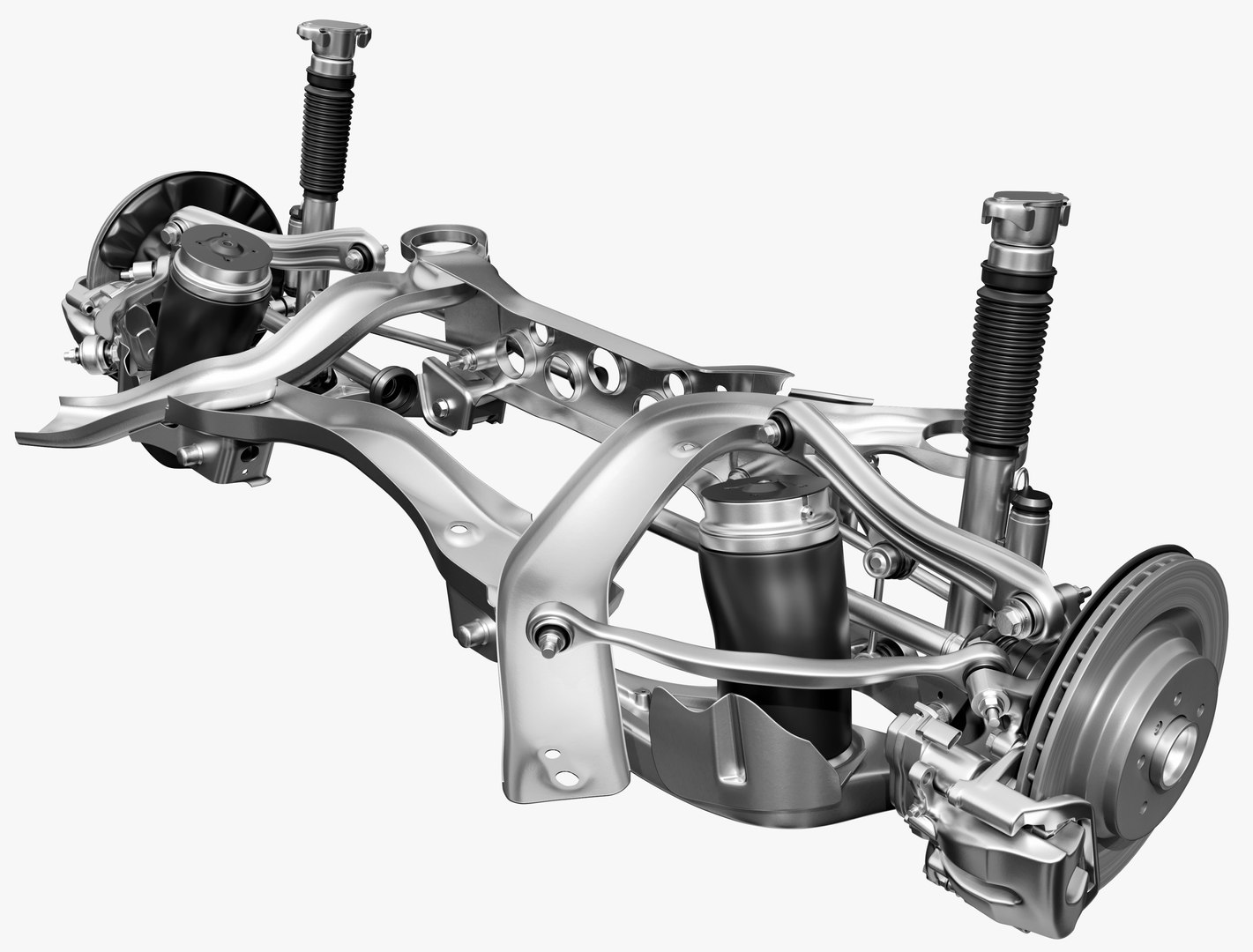 SUV Back Suspension 3D Model - TurboSquid 2175473
