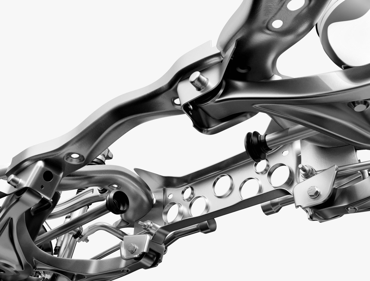 SUV Back Suspension 3D Model - TurboSquid 2175473