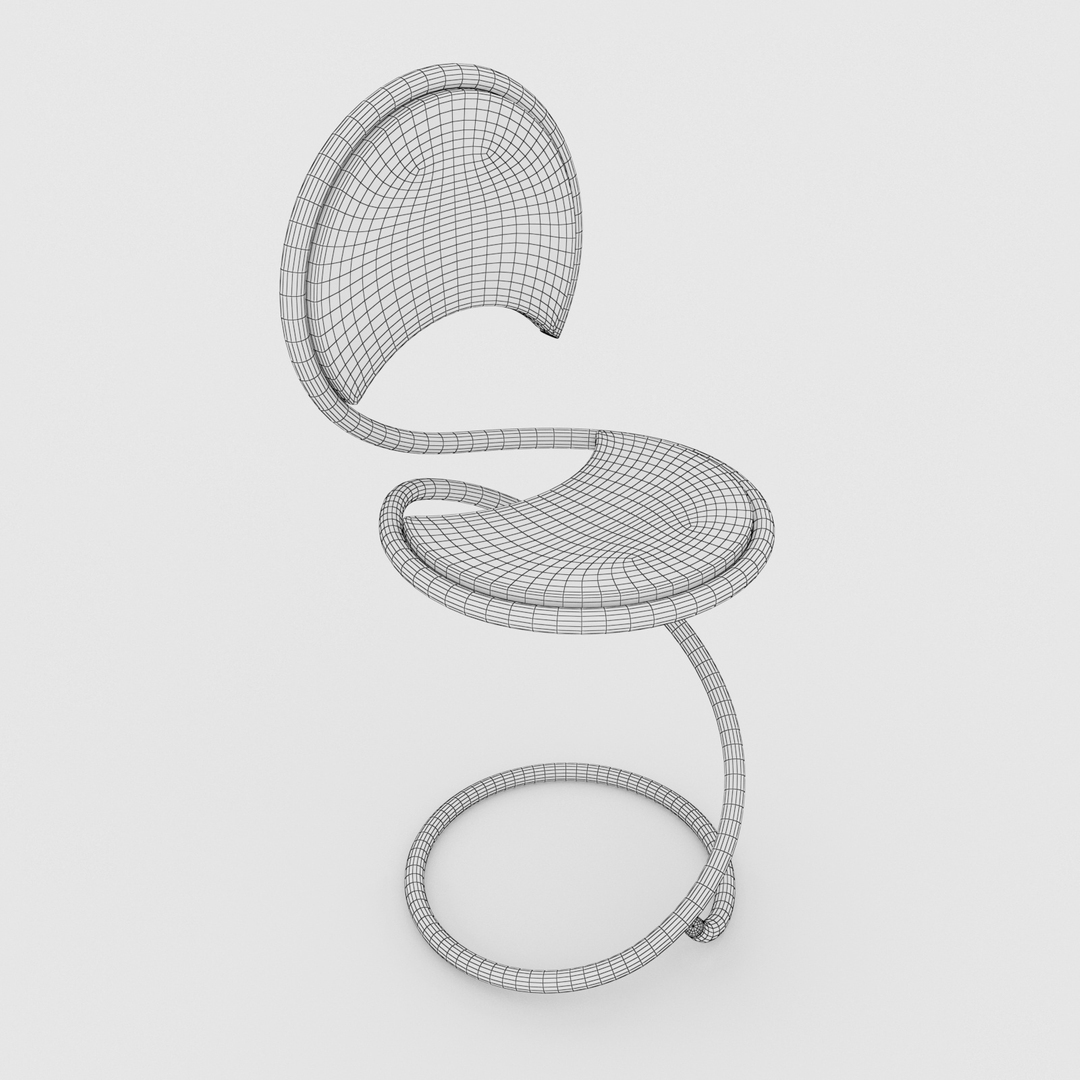 Snake chair 3D - TurboSquid 1459766