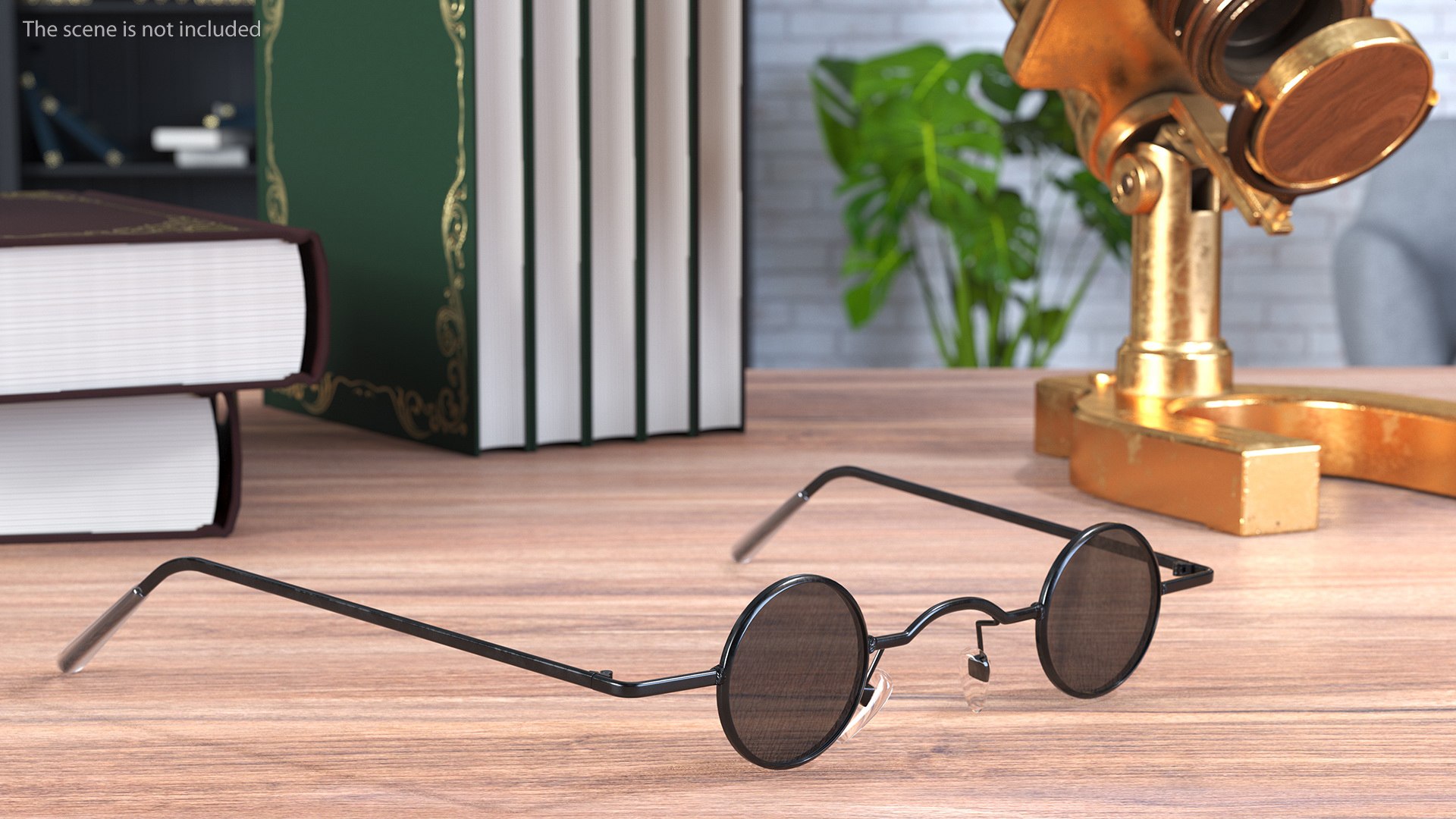 Unisex Vintage Rock Punk Sunglasses 3D - TurboSquid 2207052