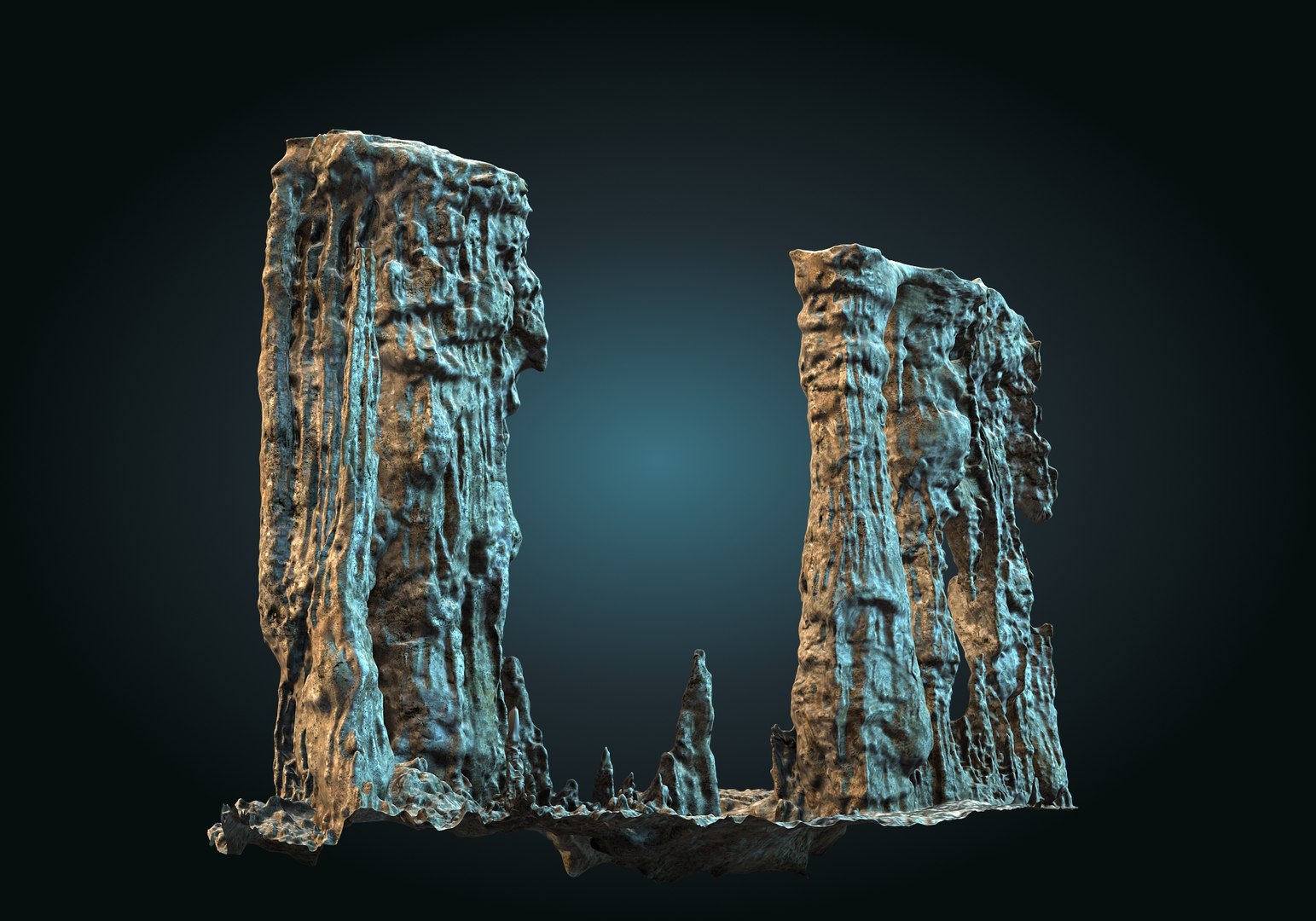 3D Stalactite Scan - TurboSquid 1888916