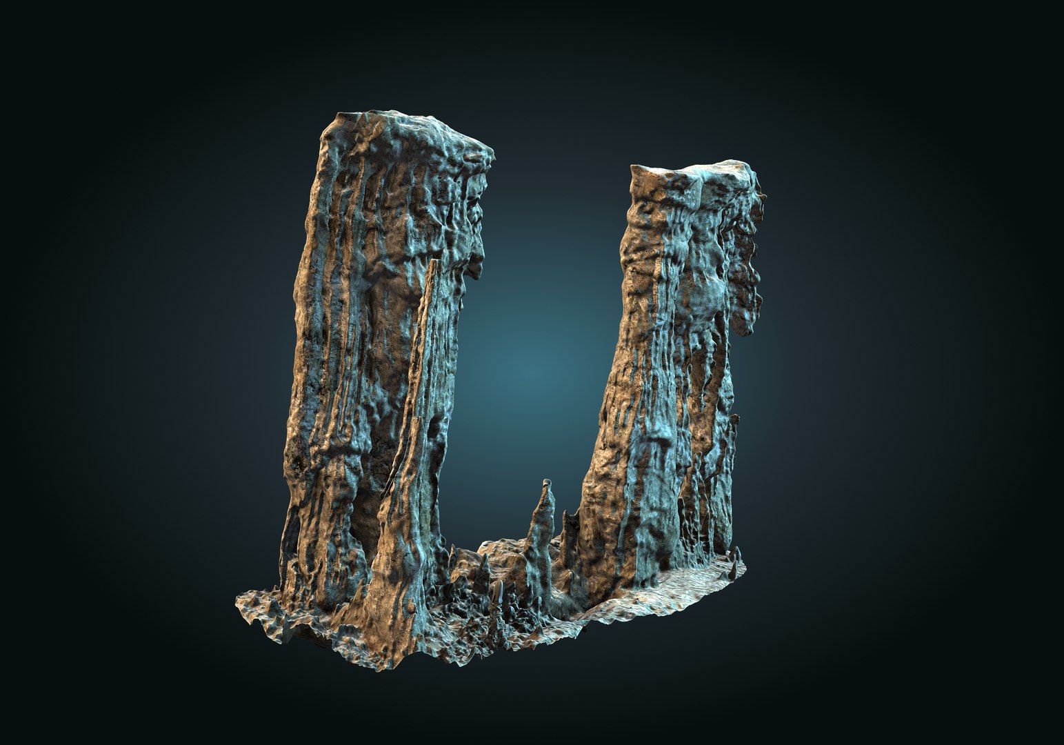 3D Stalactite Scan - TurboSquid 1888916