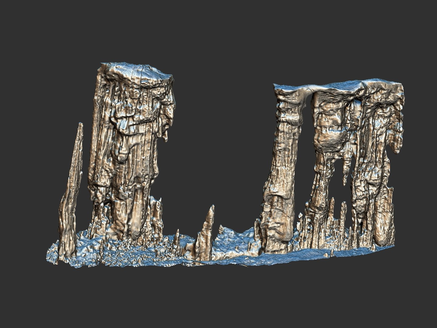3D Stalactite Scan - TurboSquid 1888916