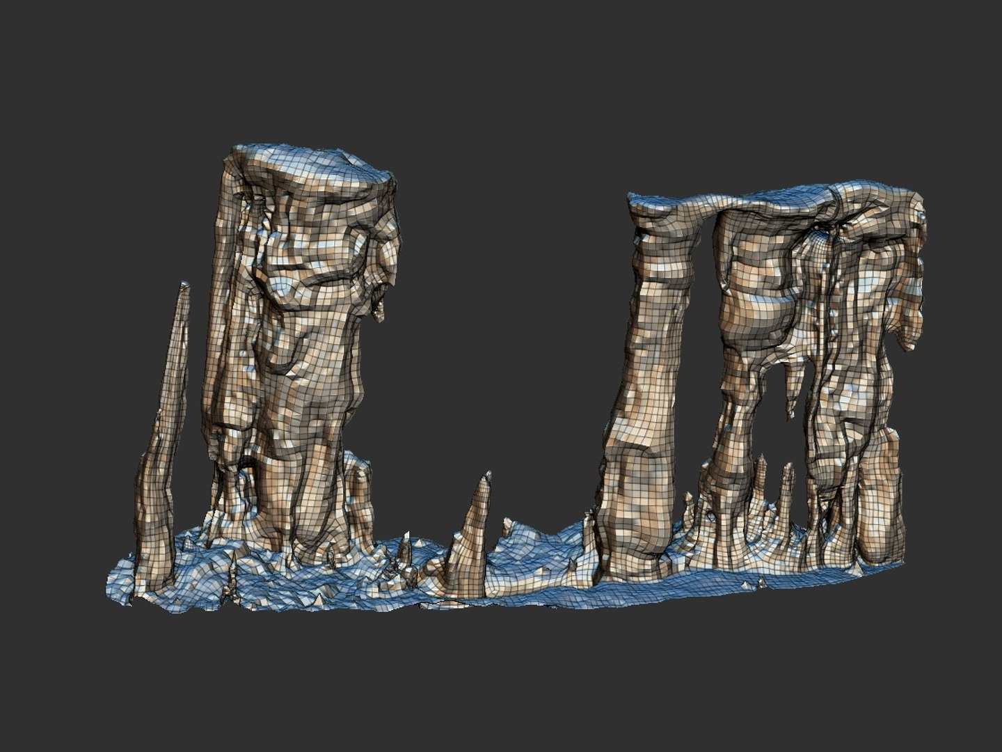3D Stalactite Scan - TurboSquid 1888916