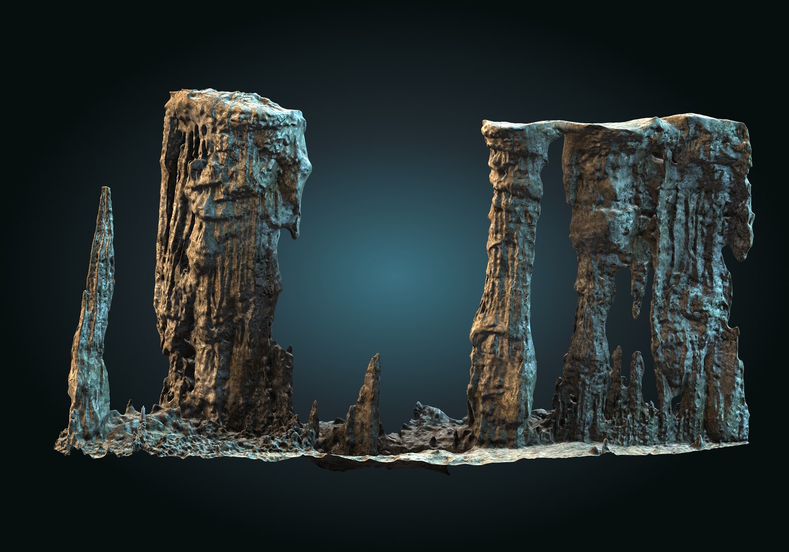 3D Stalactite Scan - TurboSquid 1888916