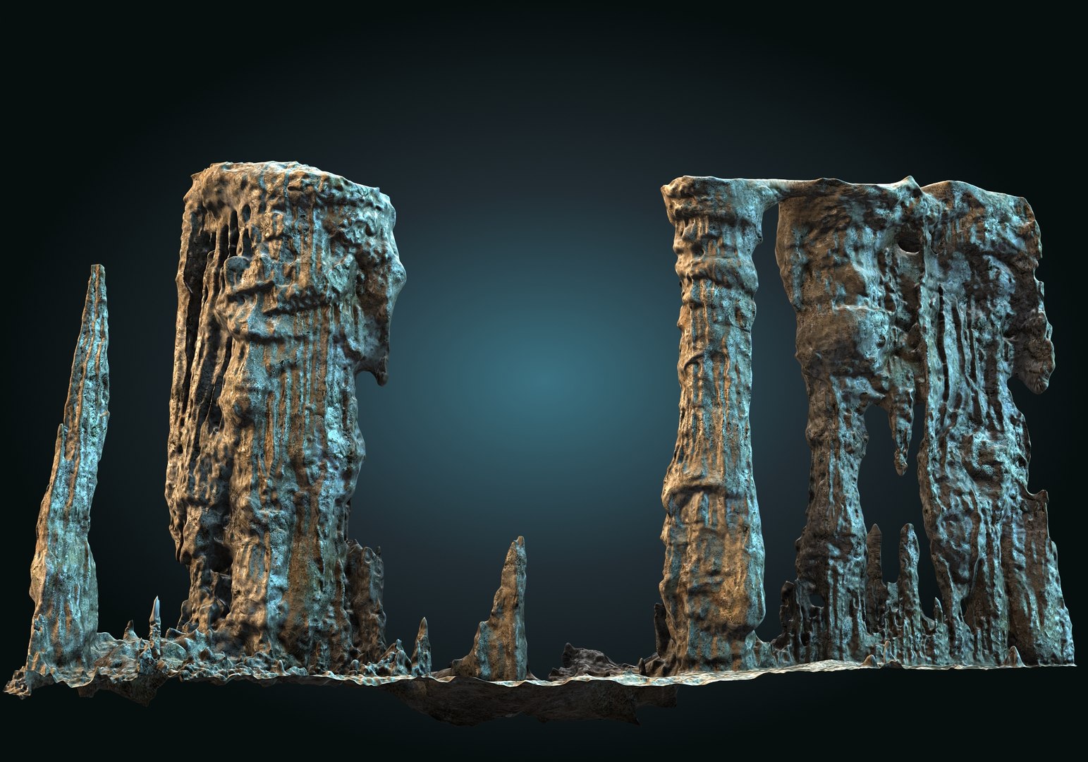 3D Stalactite Scan - TurboSquid 1888916