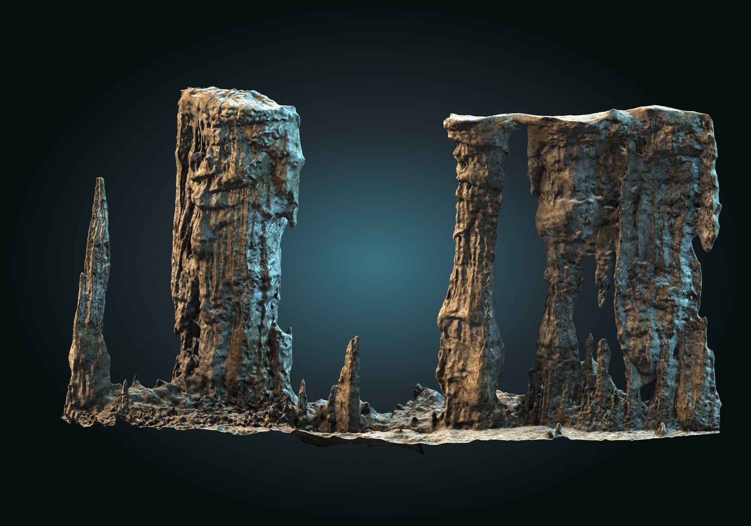3D Stalactite Scan - TurboSquid 1888916