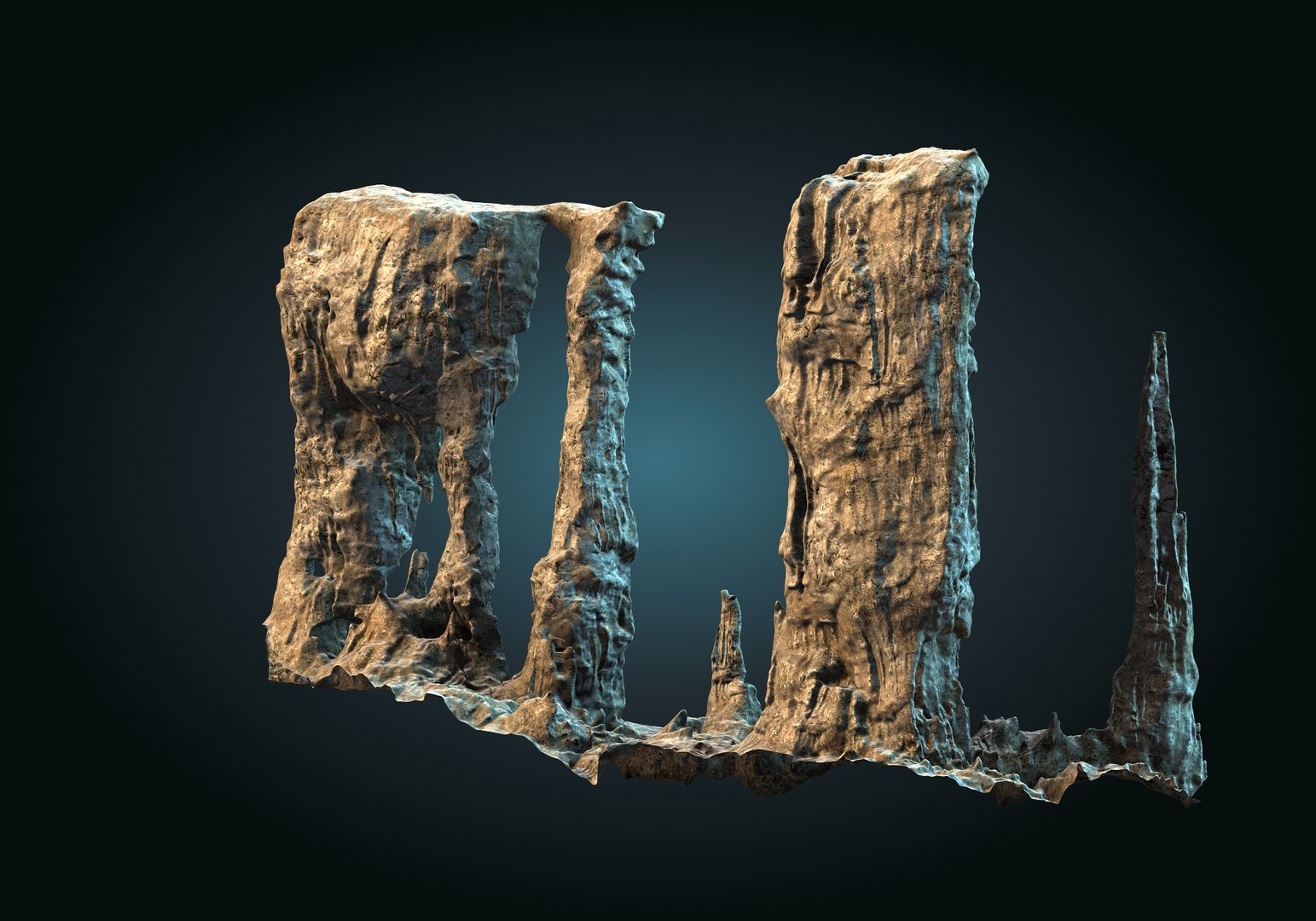 3D Stalactite Scan - TurboSquid 1888916