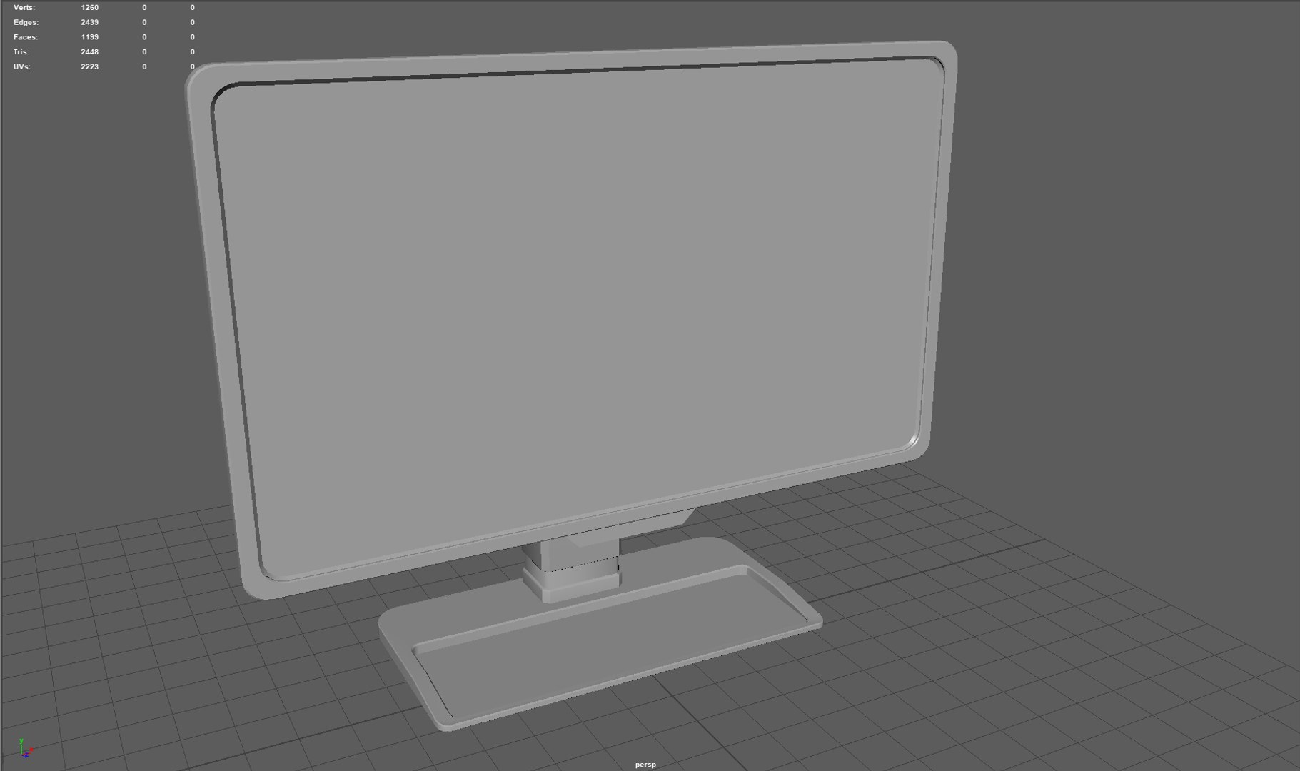 Computer Screen Model - TurboSquid 2029577