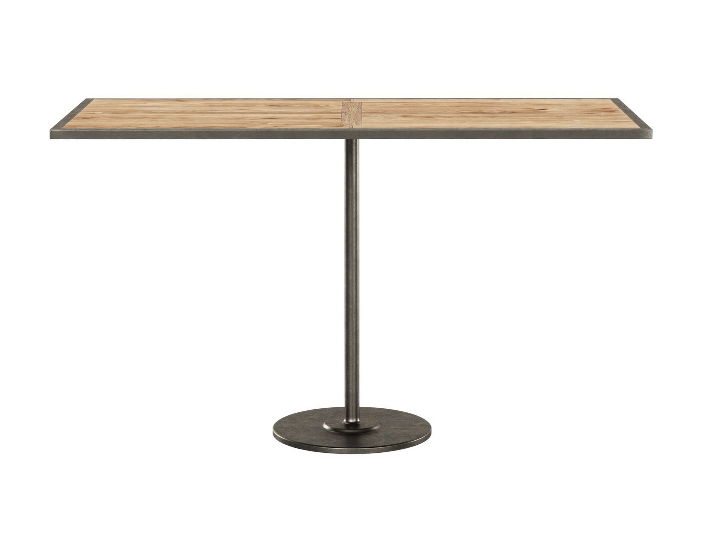 Flossy Restaurant Large Rectangle Table 3D - TurboSquid 2285467