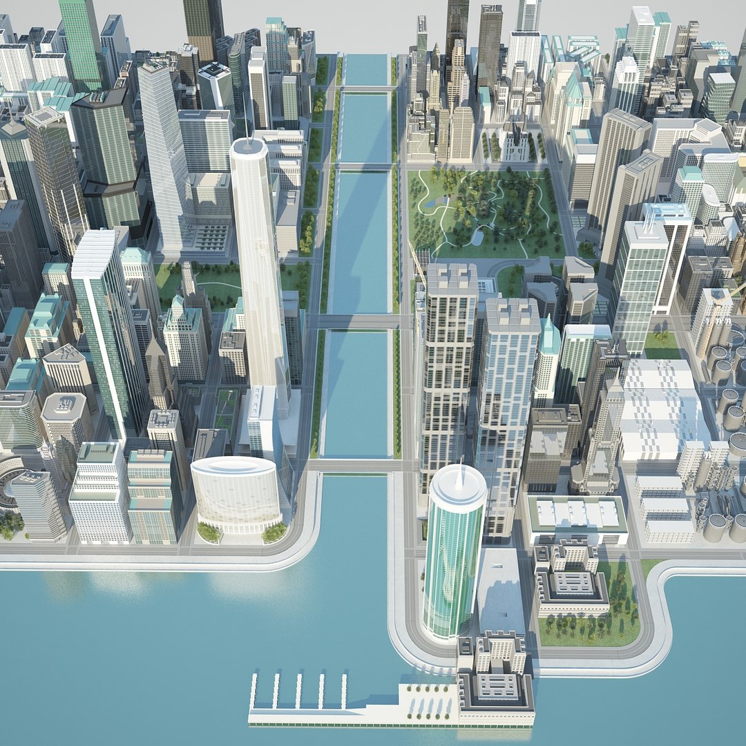 City G - 3d Model