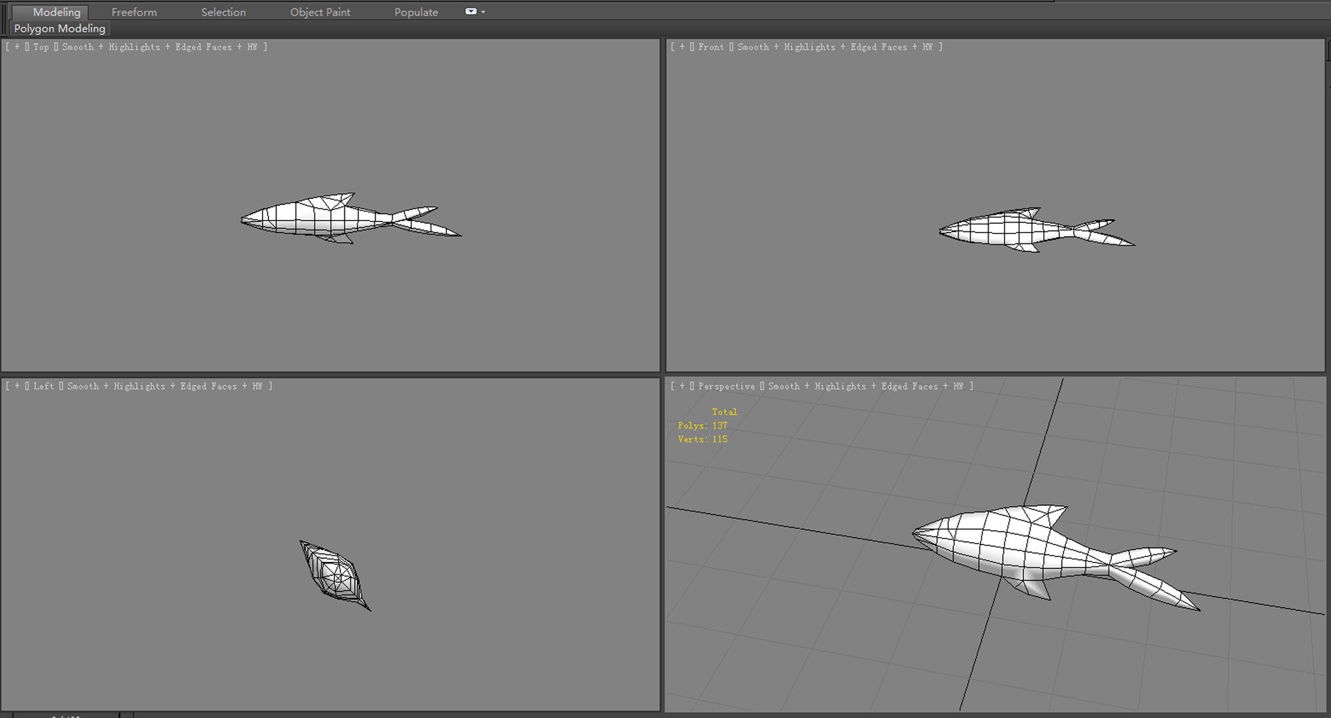 3D Cartoon Dishes -Braised Fish Model - TurboSquid 1741886